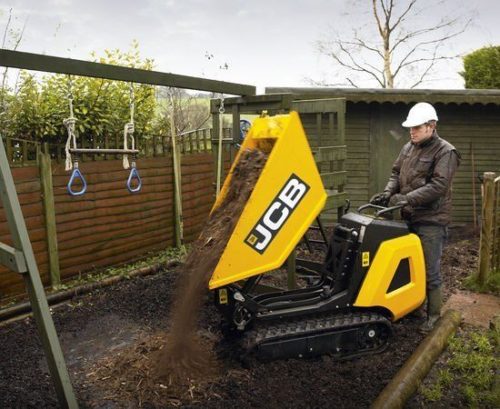 Tracked Dumpster - Leighton Hire